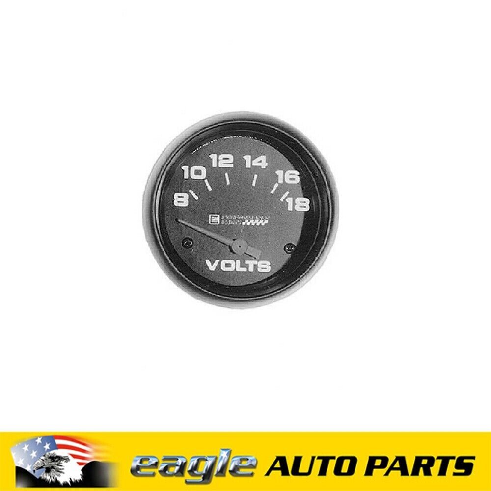 Chevrolet Performance Analog Gauge Voltmeter, 8-18 V, 2 1/16 in. # 123 ...