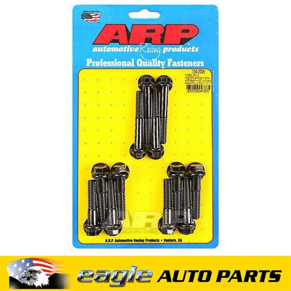 ARP Intake Manifold Bolt Kit Ford 351C with Edelbrock RPM Air Gap # 15 ...
