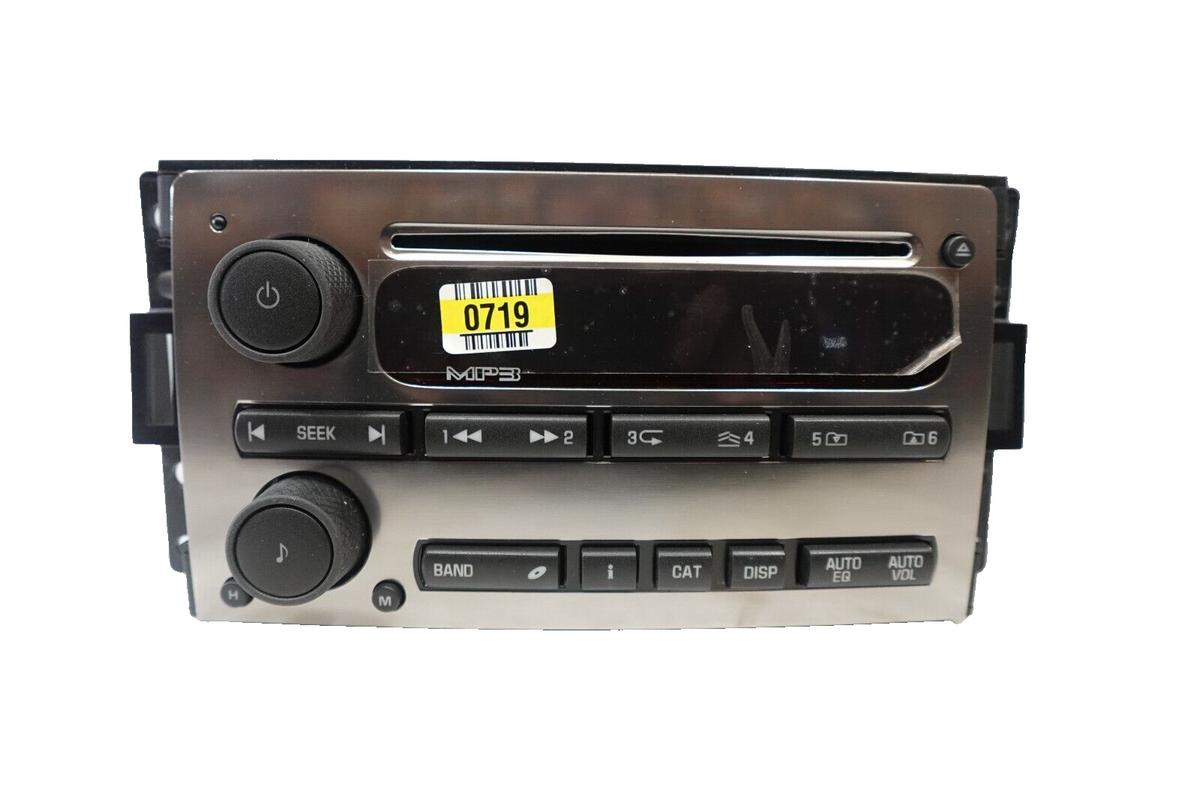 HUMMER H3 CD / RADIO PLAYER 1 DISC # 15950719 — Eagle Auto Parts