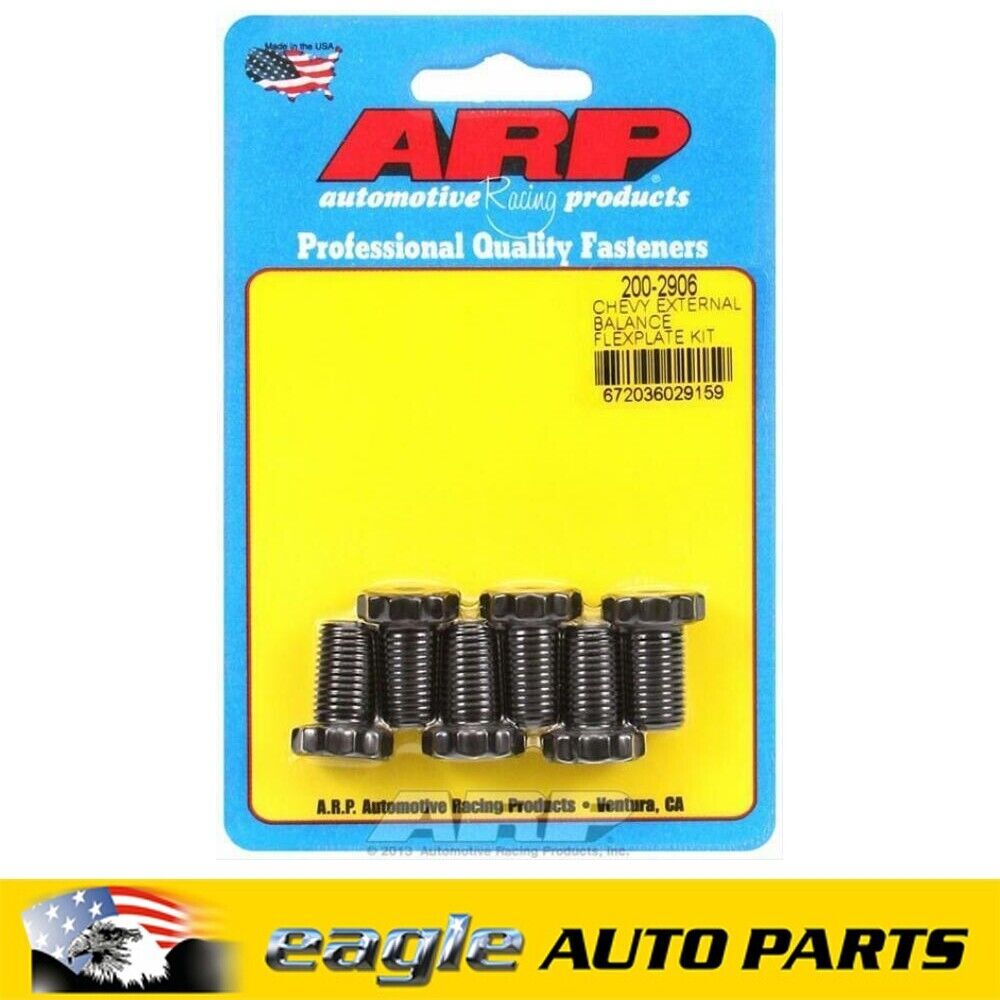 Chev ARP Pro Series Flexplate Bolt Kit External Balance # 200-2906 ...