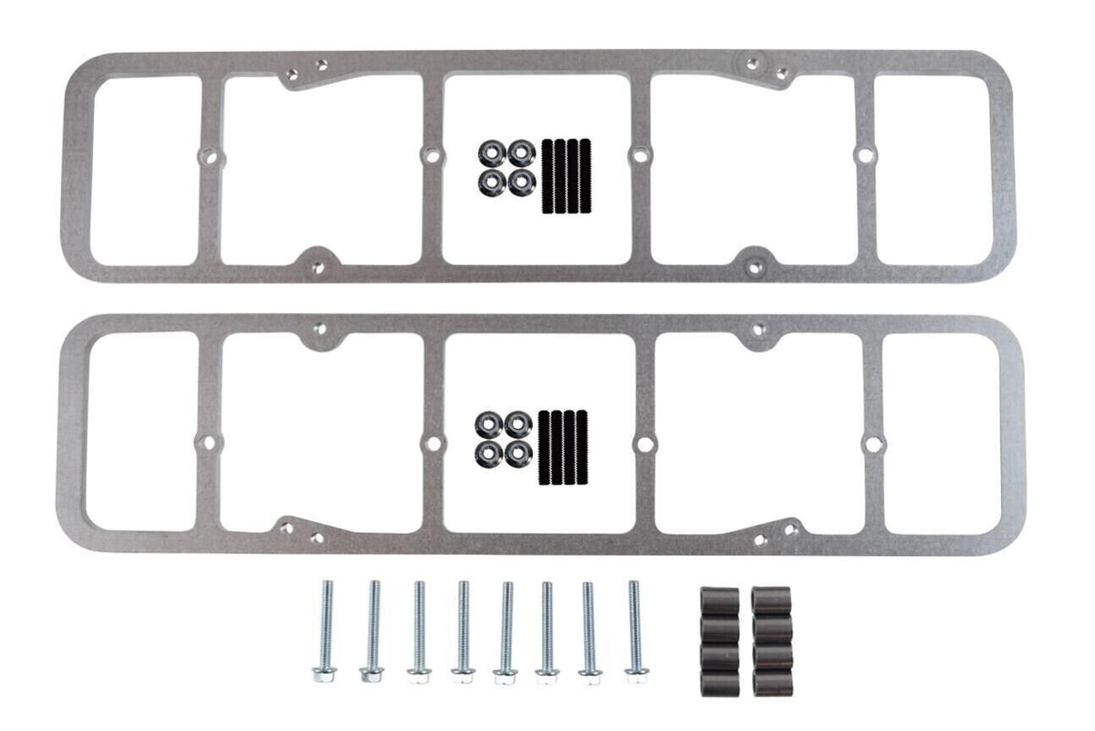 Chev 350 Vortec Engines Rocker Cover Adaptors To Fit Early Style Rocke ...