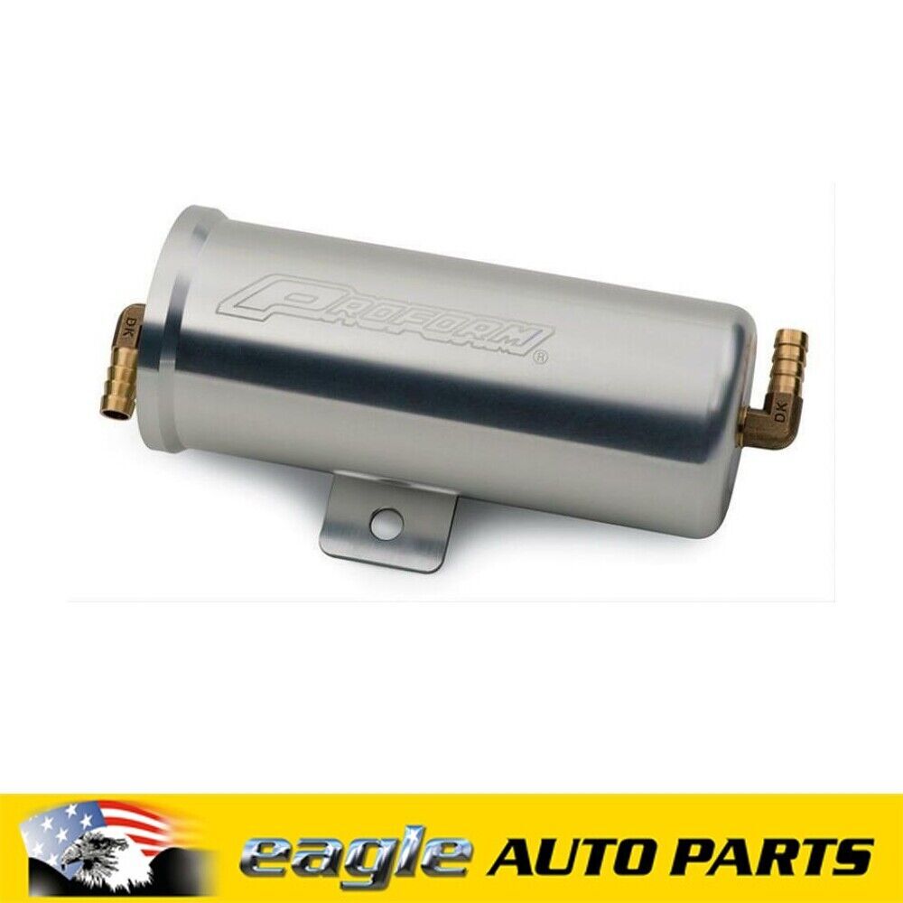 Proform Billet Aluminum Radiator Catch Can 6-3/4" Tall x 3" Diameter ...