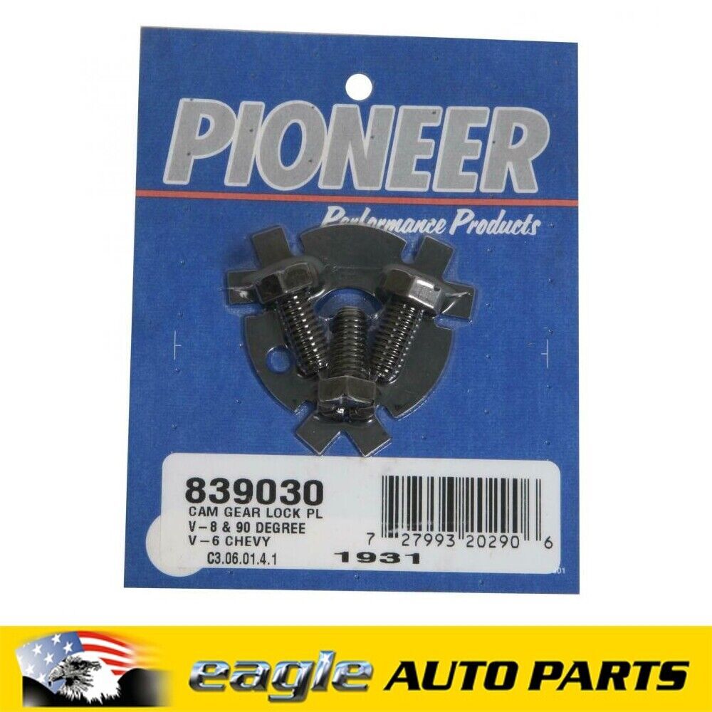 PIONEER CAMSHAFT GEAR LOCKING PLATE WITH BOLTS # 839030 — Eagle Auto Parts