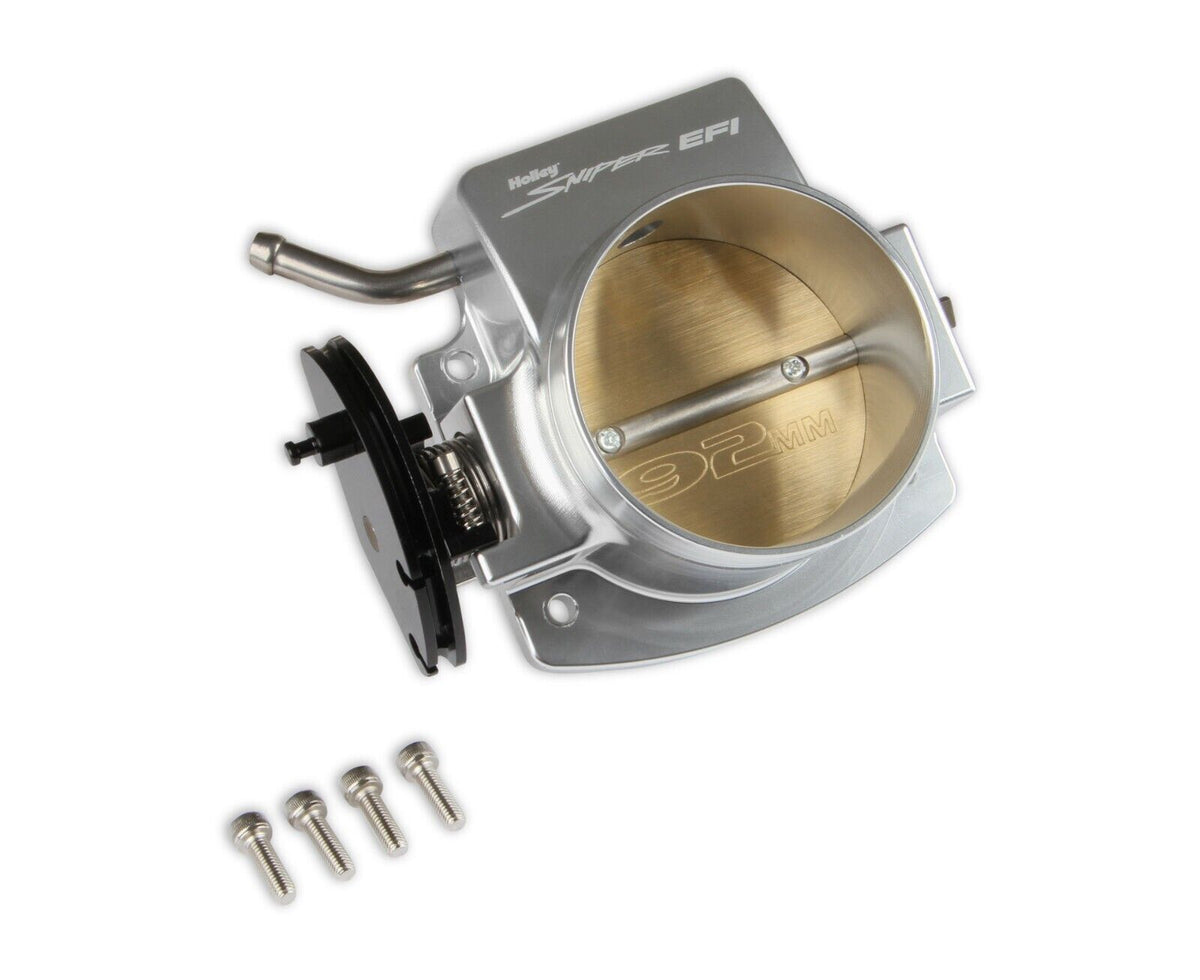 HOLLEY EFI SNIPER THROTTLE BODY 92mm WITH IAC FITS GM CHEV LS ENGINES ...