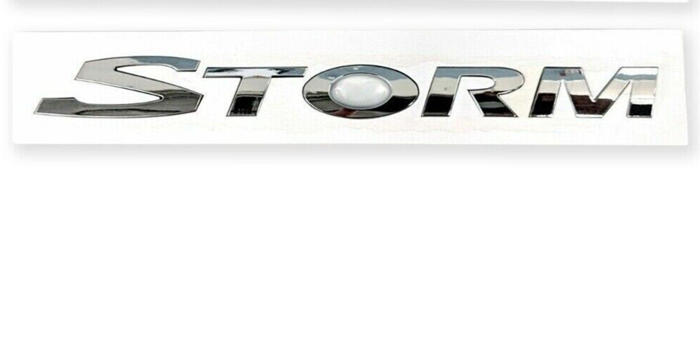 HOLDEN VE VF COMMODORE " STORM " CHROME LOGO EMBLEM 92267283 — Eagle ...