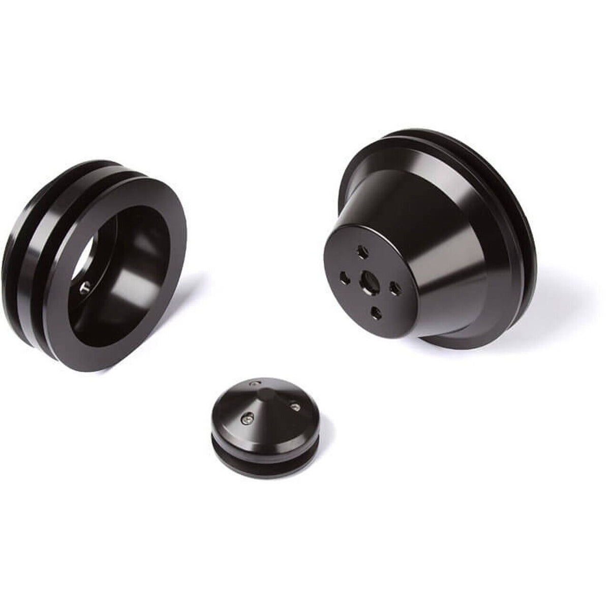 Ford Windsor / Cleveland CVF Billet Pulley Kit Suit L/H W/Pump # B-SBF ...