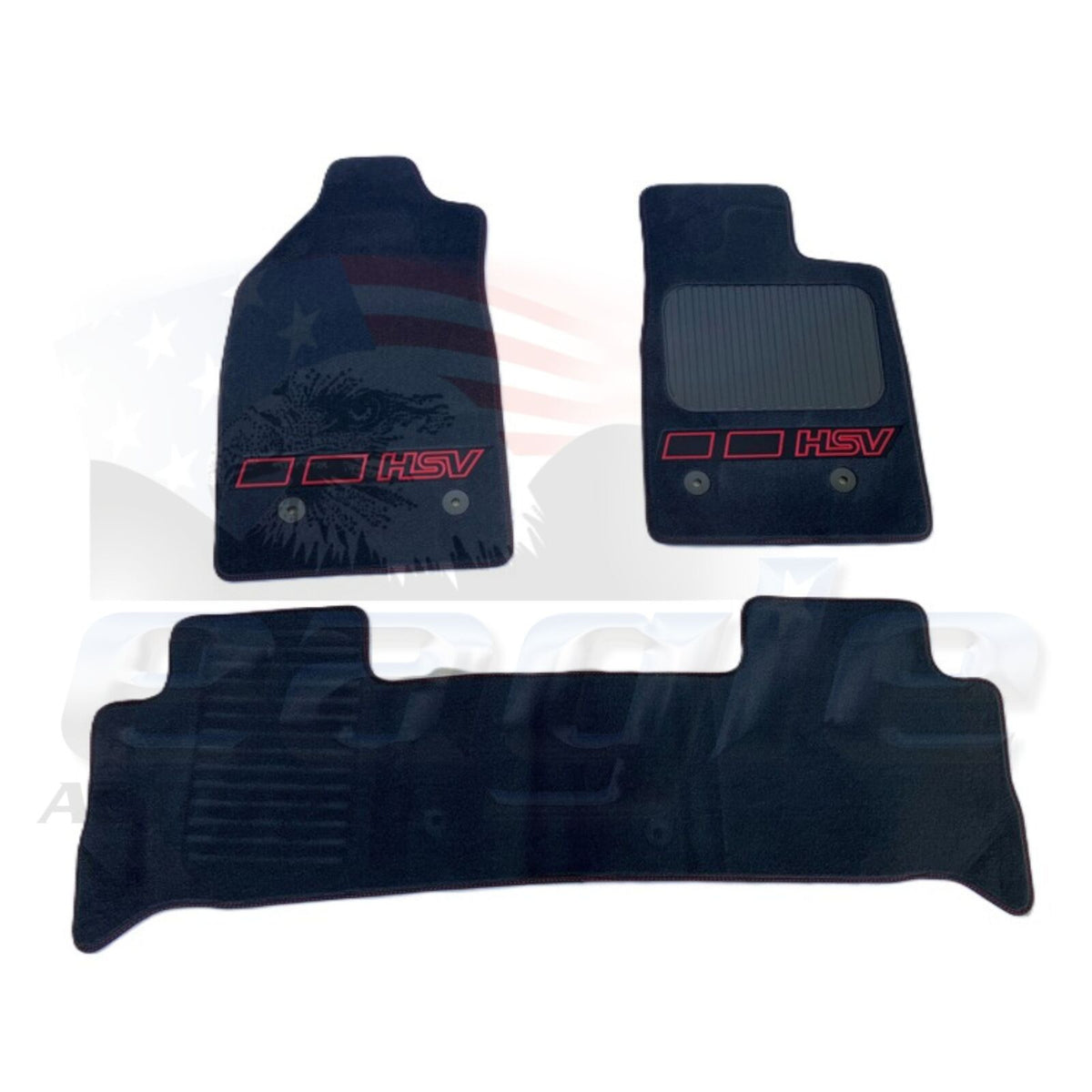 HSV RG COLORADO MY17 FLOOR MAT SET GENUINE B06-206102 — Eagle Auto Parts