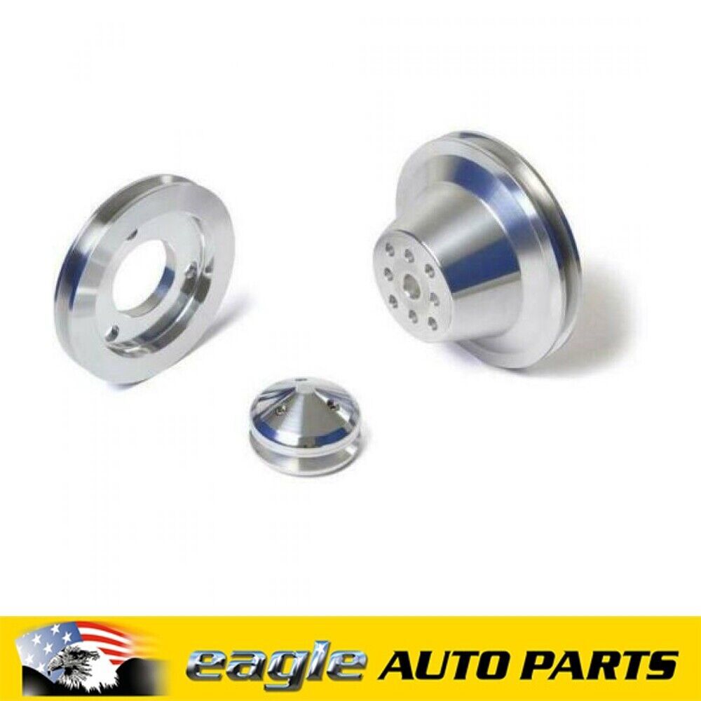 Chev 396 427 454 CVF Racing Billet Pulley Kit Suit Short Water Pump ...