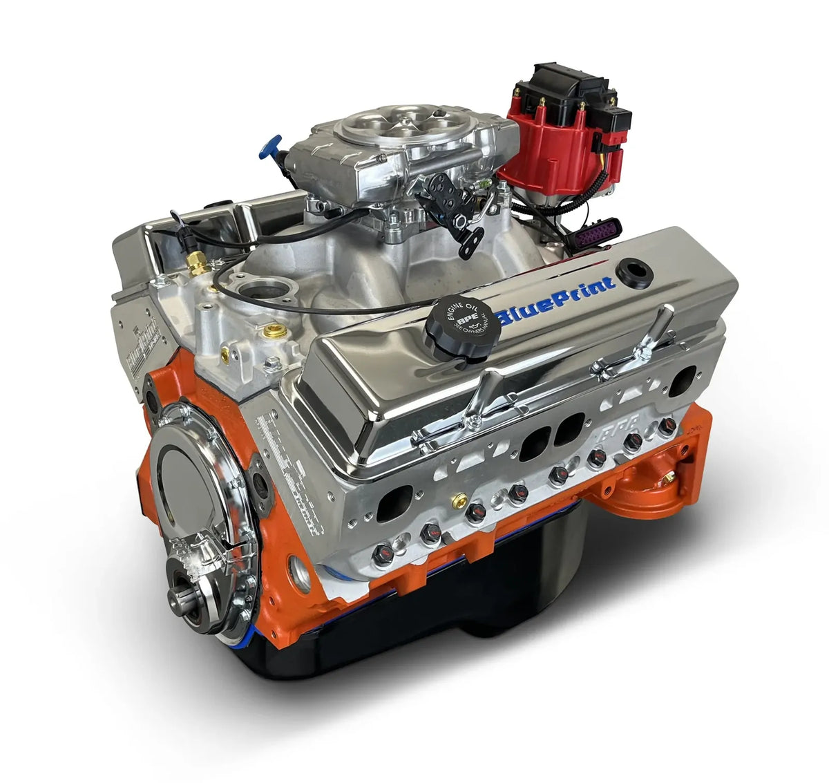 BluePrint Engines Chev 400 Crate Engine Dressed With Sniper 2 # BP4002 ...