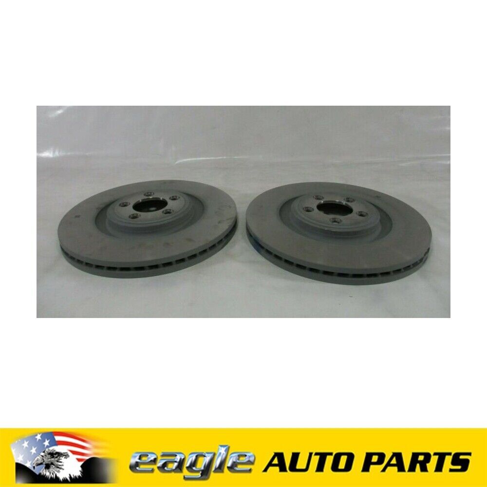 JAGUAR XF FRONT DISC BRAKE ROTORS 2011 - 2015 OEM # C2C25337 — Eagle ...