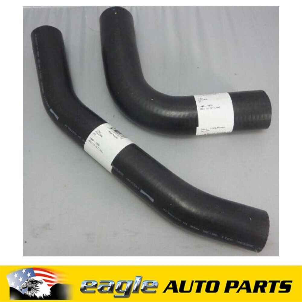 HOLDEN HK HT HG WITH CHEV 350 SBC TOP & BOTTOM RADIATOR HOSES # CH881 ...
