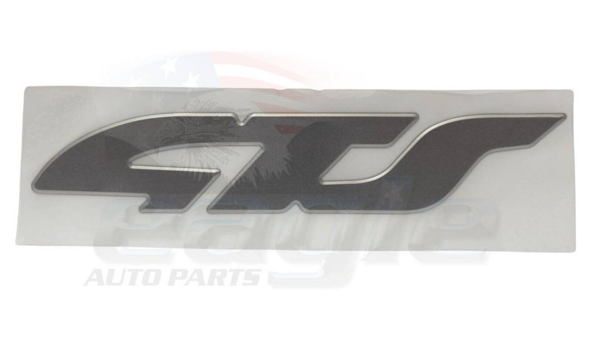 HSV VX " GTS " Genuine Rear Deck Lid Badge # E08-000701 — Eagle Auto Parts