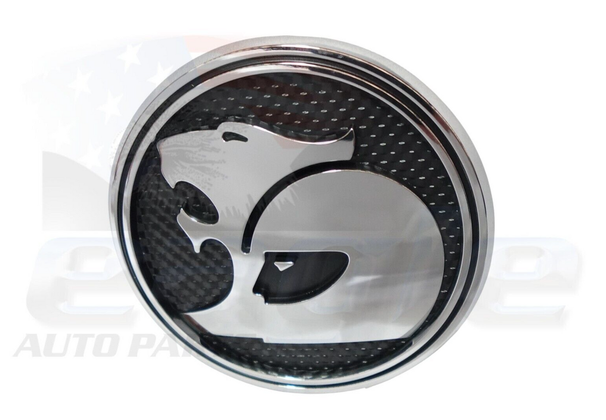 HSV VF Clubsport R8 GTS Maloo Senator Lion & Helmet Decklid Badge 91mm ...