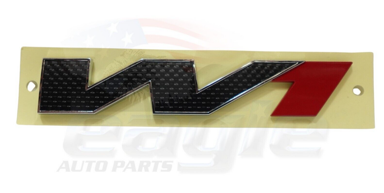 HSV W1 Badge VF GTS-R Red Black GENF2 GTSR Guard / Boot Lid Genuine ...