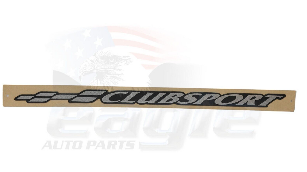 HSV VT Genuine HSV Clubsport Side Door Badge Emblem Series 1 Right Han ...