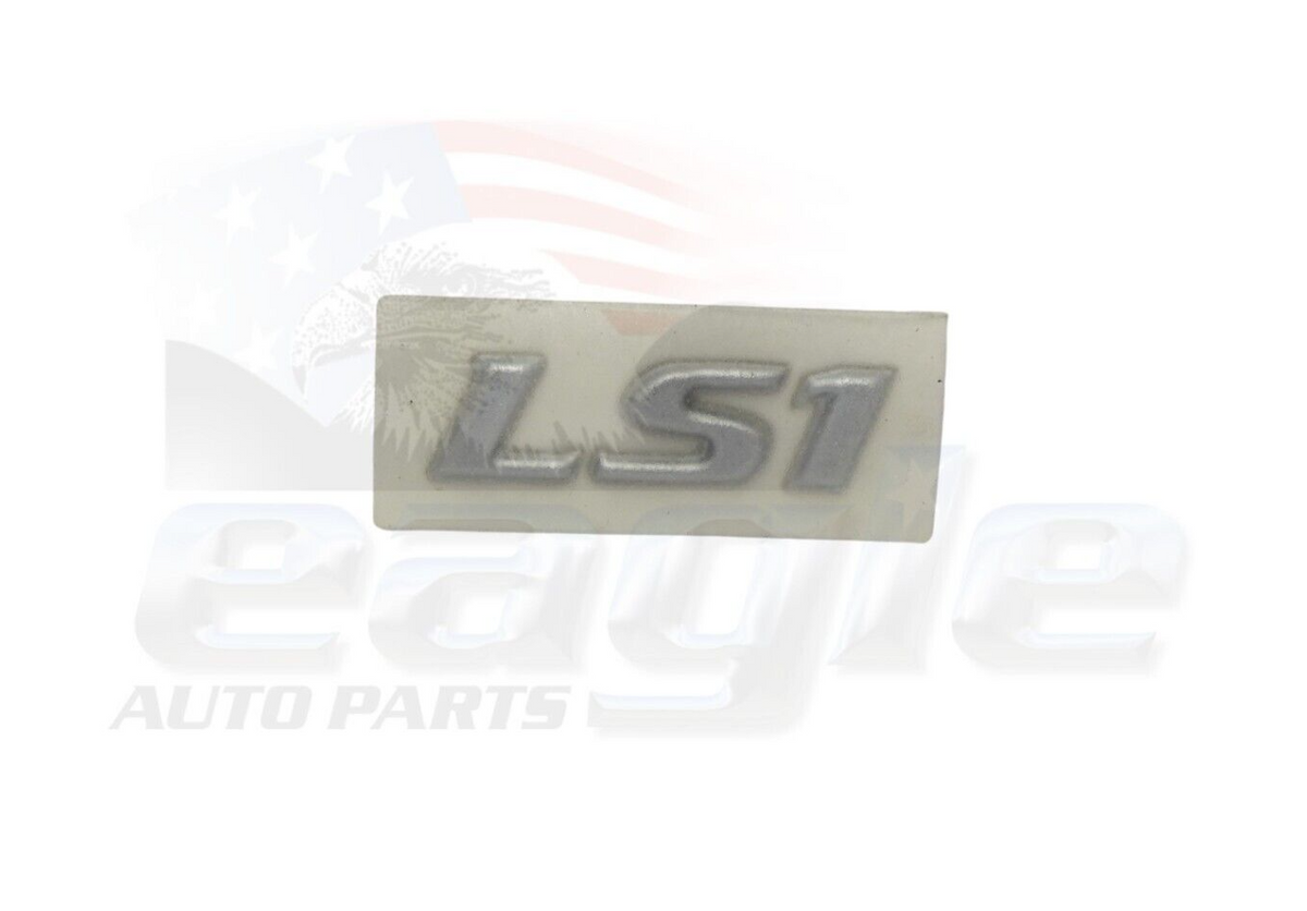 HSV VT II R8 & CLUBSPORT " LS1 " Engine Boot Lid Badge Silver # E08-99 ...
