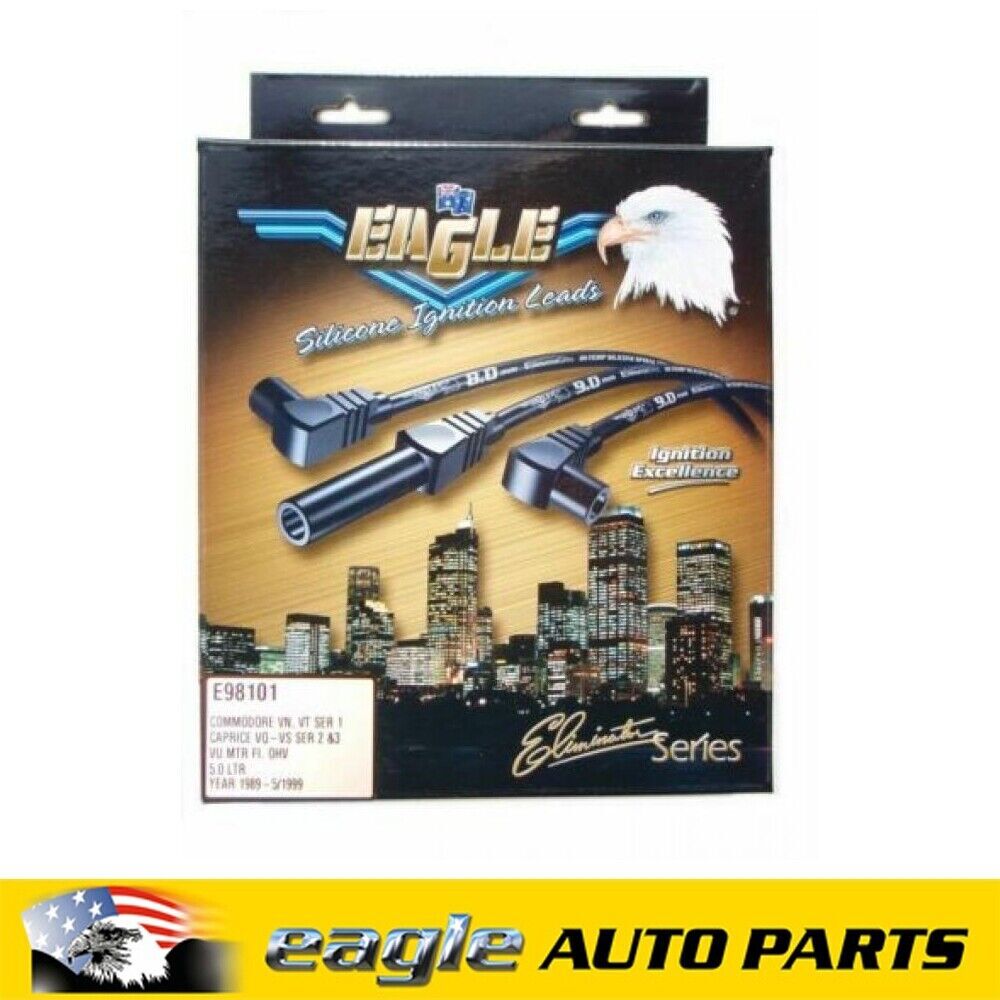 Eagle Spark Plug Leads Set Chev Points Straight Spark Plug # E9814S ...