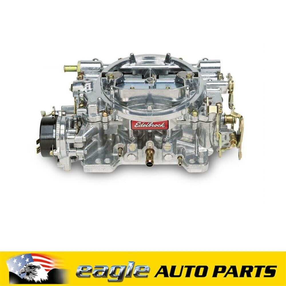 Edelbrock Performer Carburetor 750 cfm, Silver, 4-Barrel Electric Chok ...