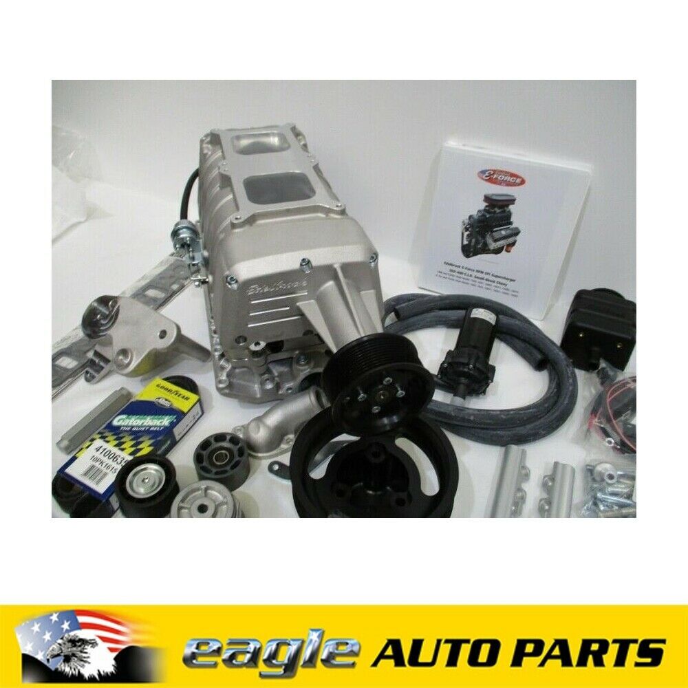 Chev S/B 350 Vortec Edelbrock E-Force Enforcer EFI Supercharger Kit ...