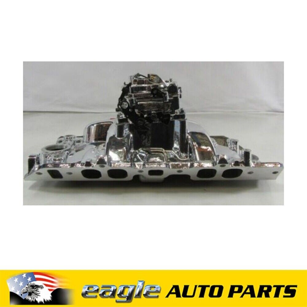 Chev 396 454 Big Block Edelbrock Performer Intake Manifold & Carby Kit ...