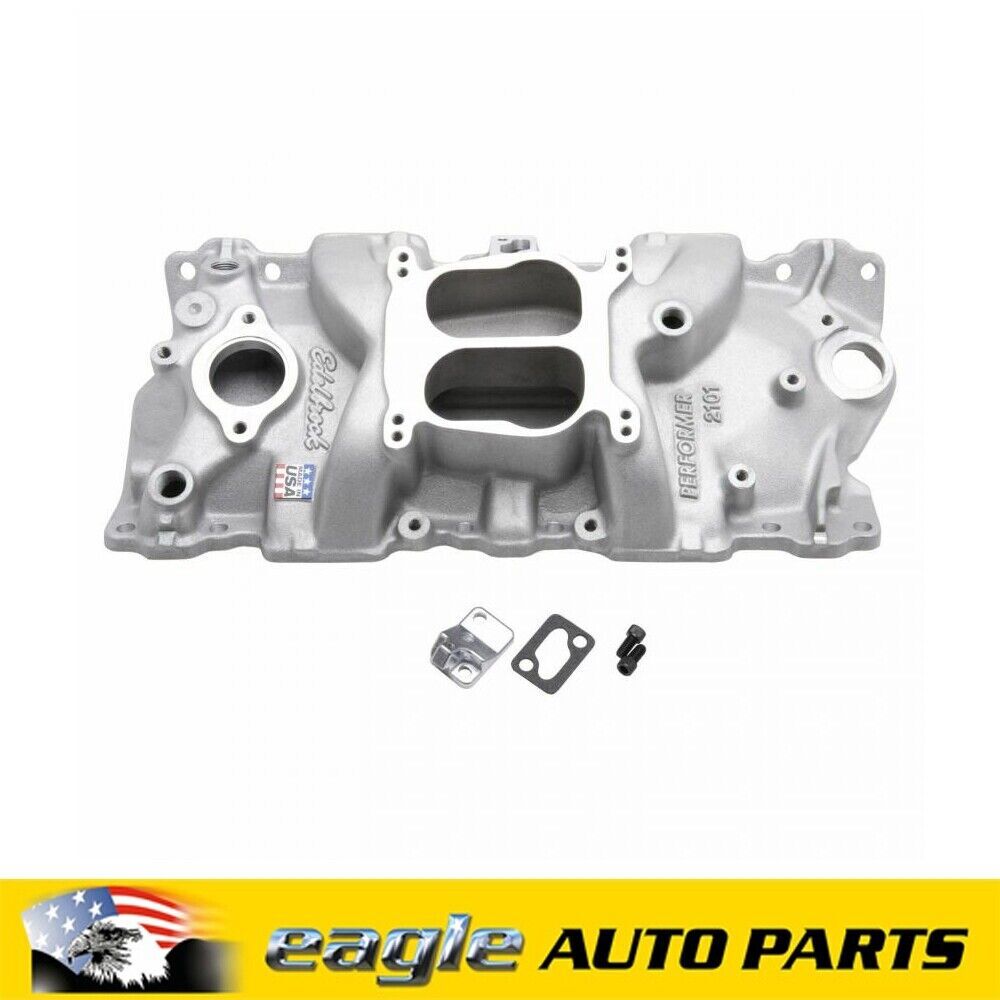 Chev 283 307 327 350 383 400 Edelbrock Performer Intake Manifold # ED2 ...