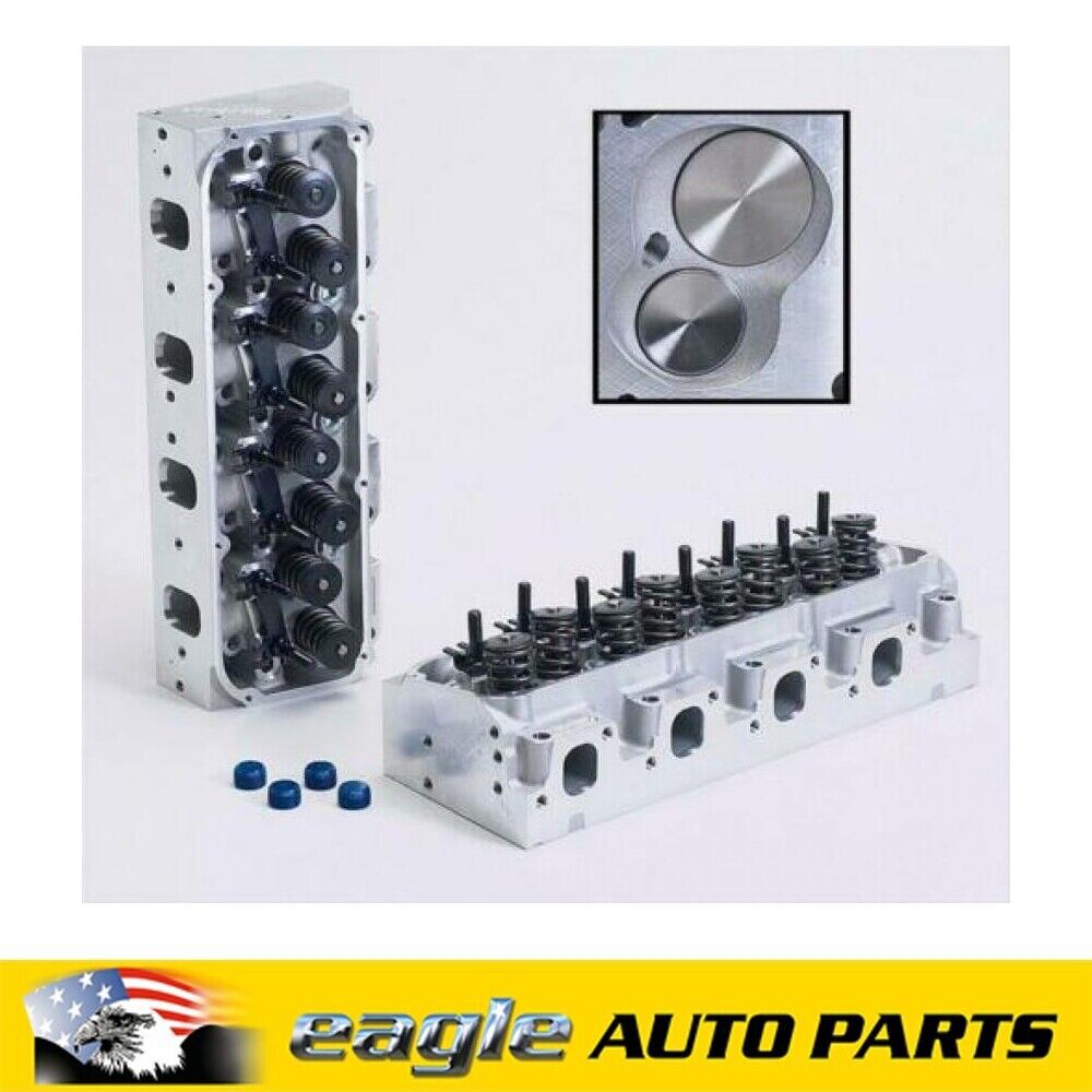 Ford 351 Cleveland Edelbrock Performer RPM Cylinder Head Single Head ...