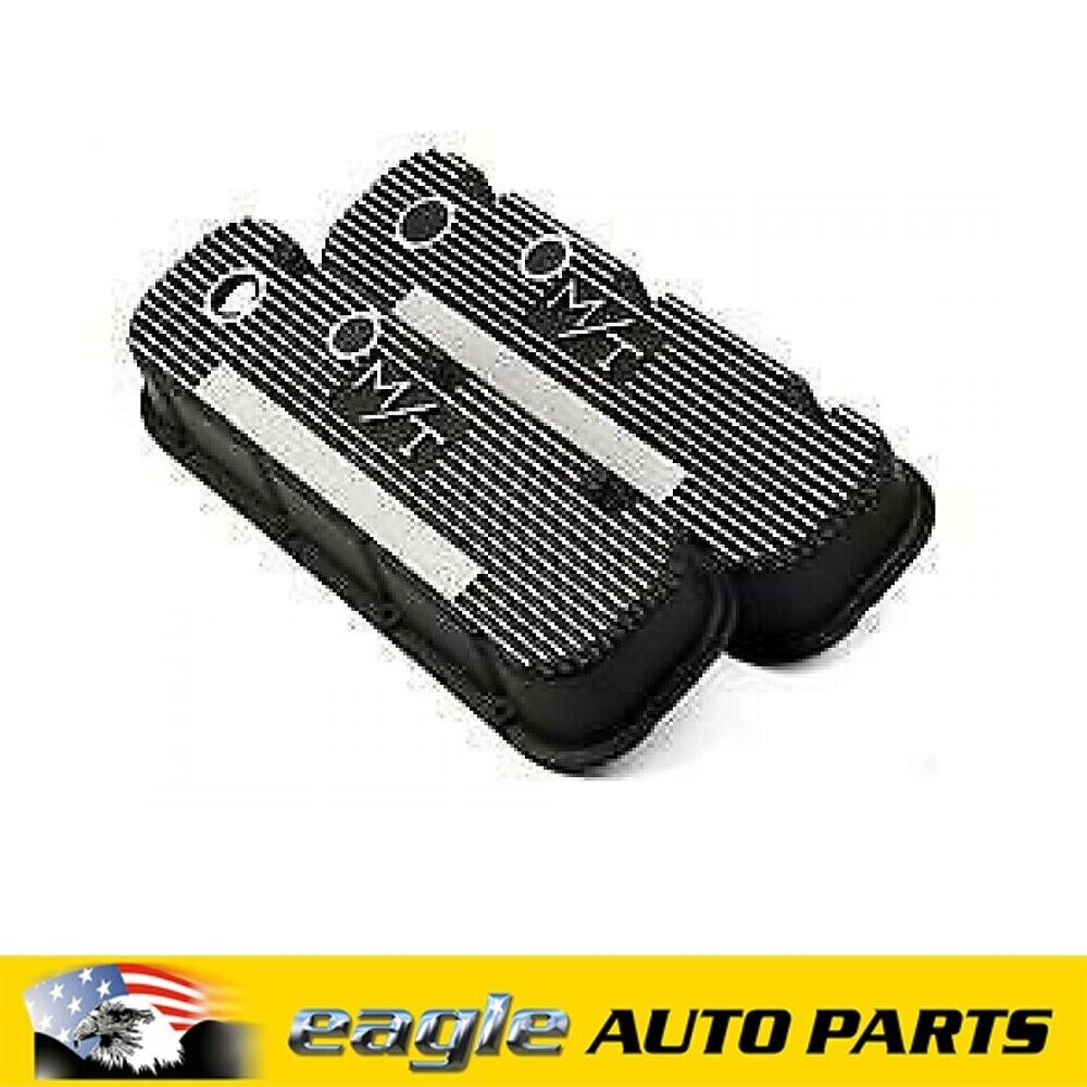 Chev 454 Big Block Holley M/T Rocker Covers # HO241-85 — Eagle Auto Parts