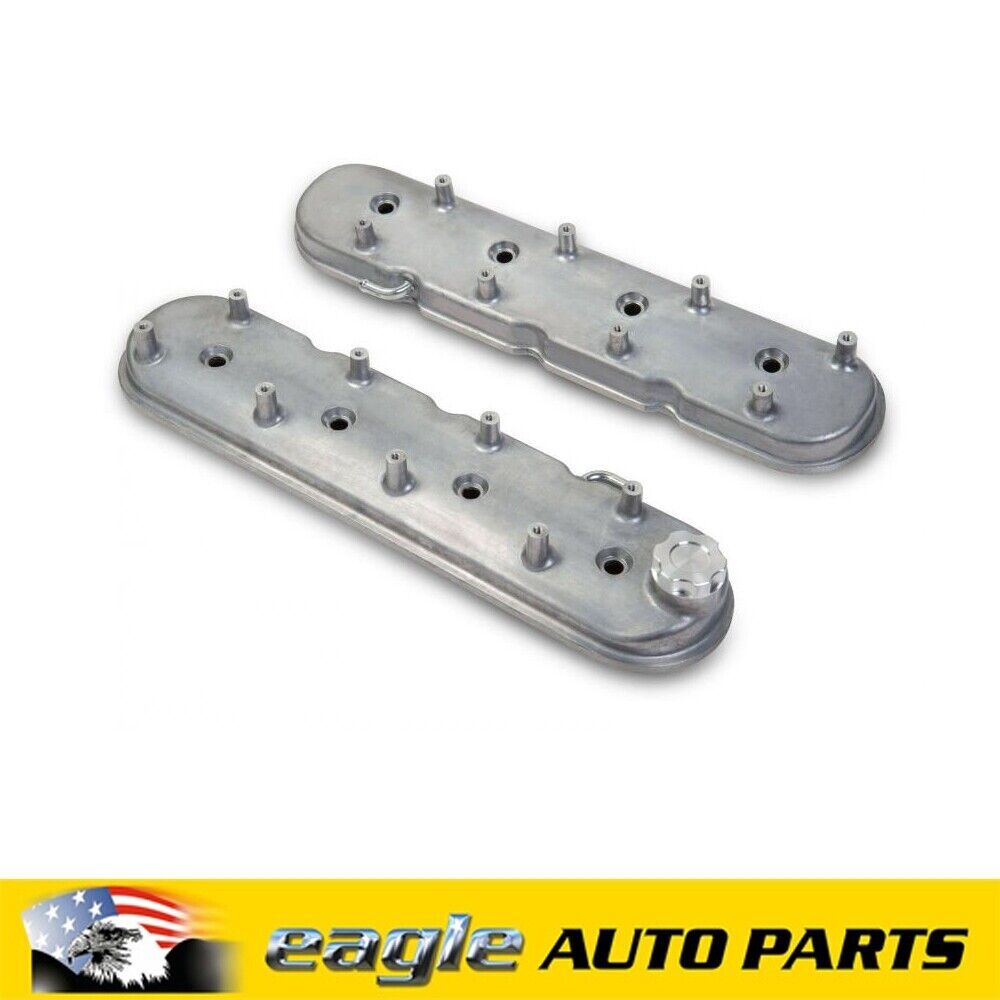 Holley Aluminum Chev LS Rocker Covers 4.8, 5.3, 5.7, 6.0, 6.2, 7.0L ...