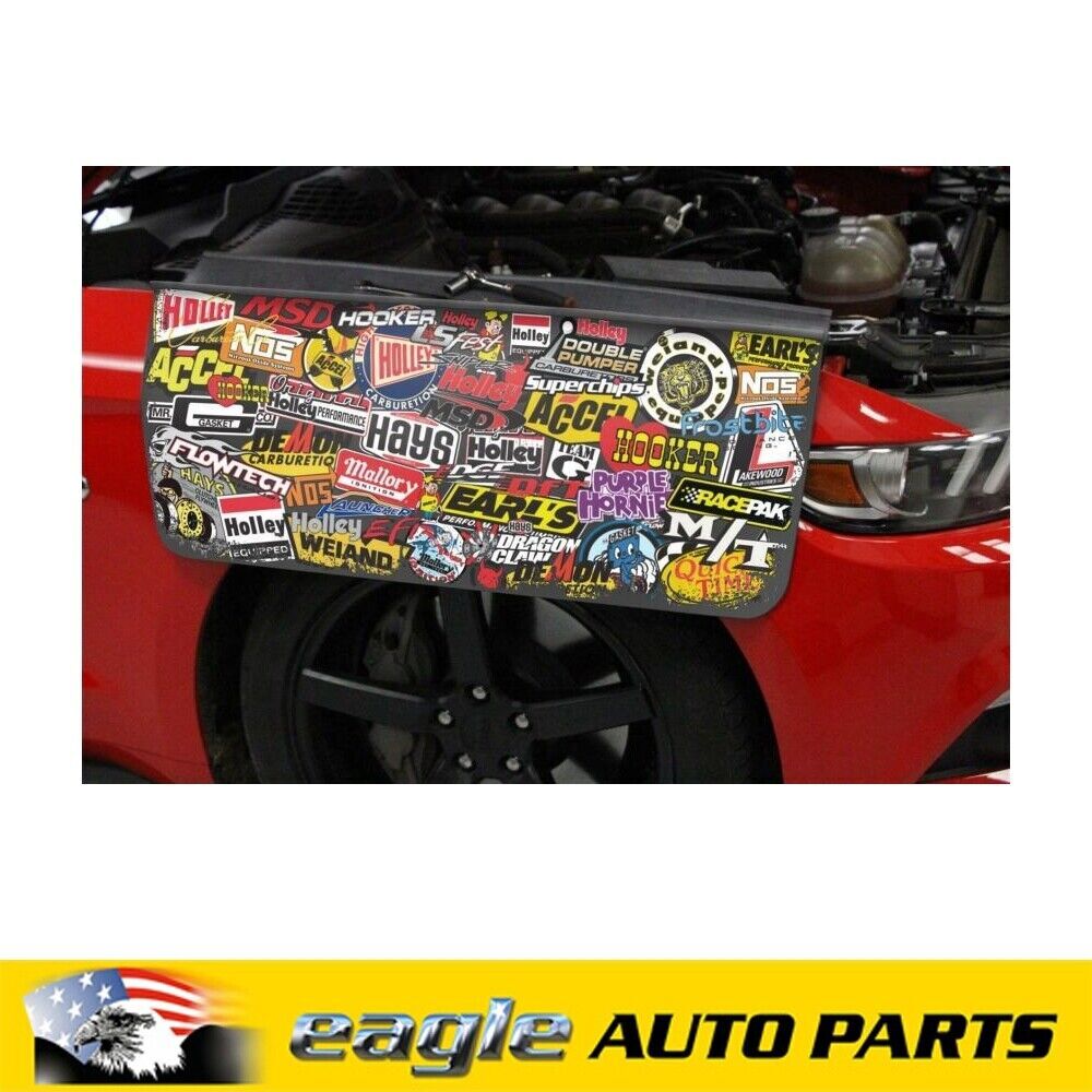HOLLEY FENDER COVER STICKER BOMB # HO36-445 — Eagle Auto Parts
