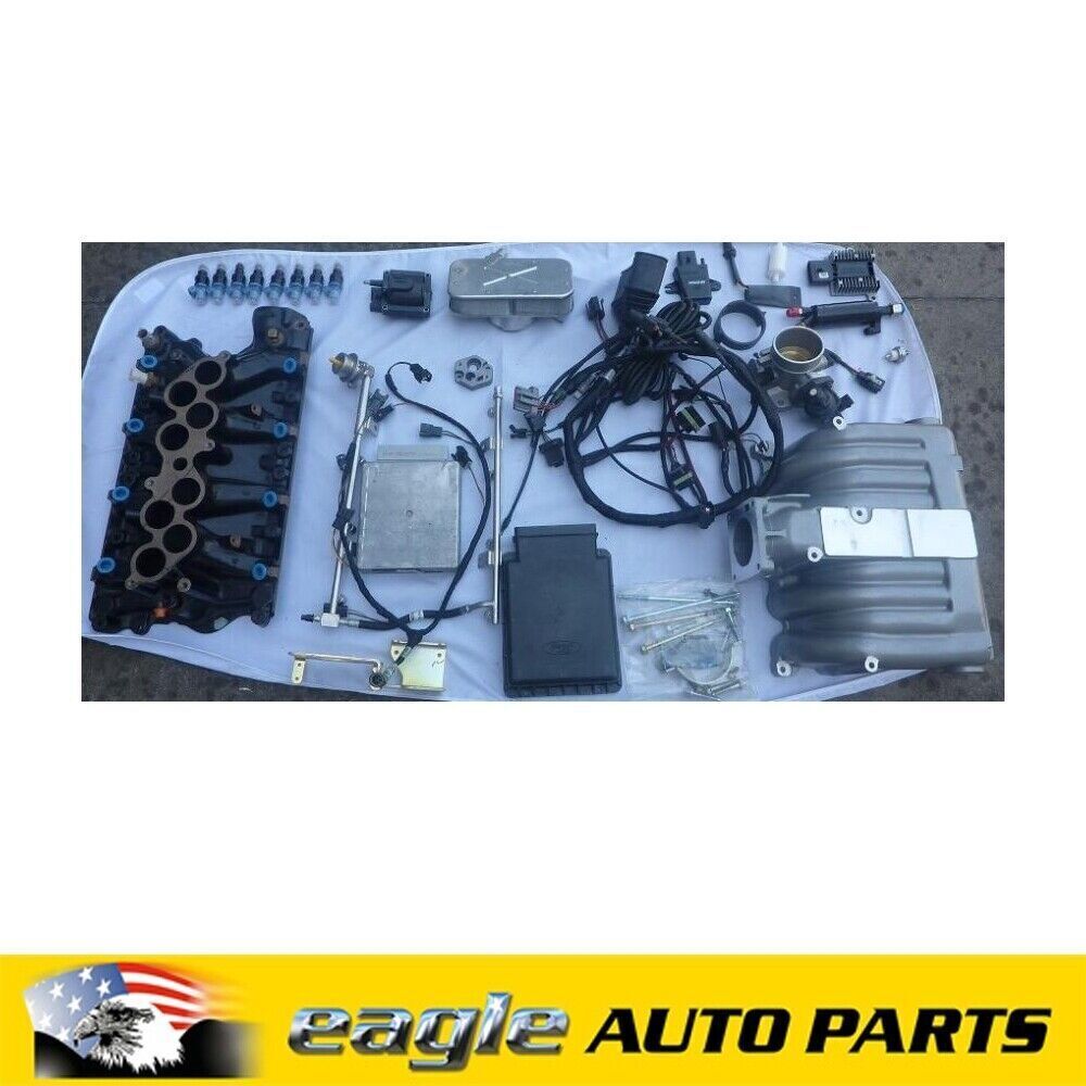 Ford 351 Windsor Genuine Fuel Injection Kit EFI ( Low Intake Manifold ...