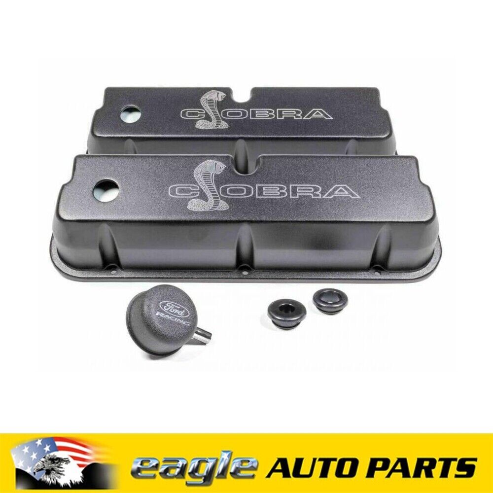 Ford Performance 289 302 351Windsor Cobra Aluminum Rocker Covers M-658 ...