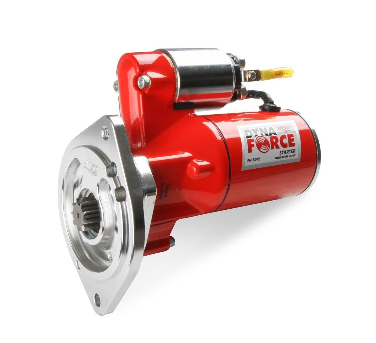 MSD DYNAFORCE STARTER MOTOR HIGH TORQUE FORD 351 CLEVELAND 429 460 BBF ...