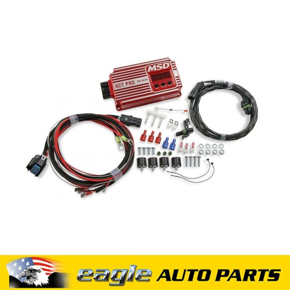 MSD Box MSD 6CT PRO Circle Track Ignition Box # MSD6428 — Eagle Auto Parts