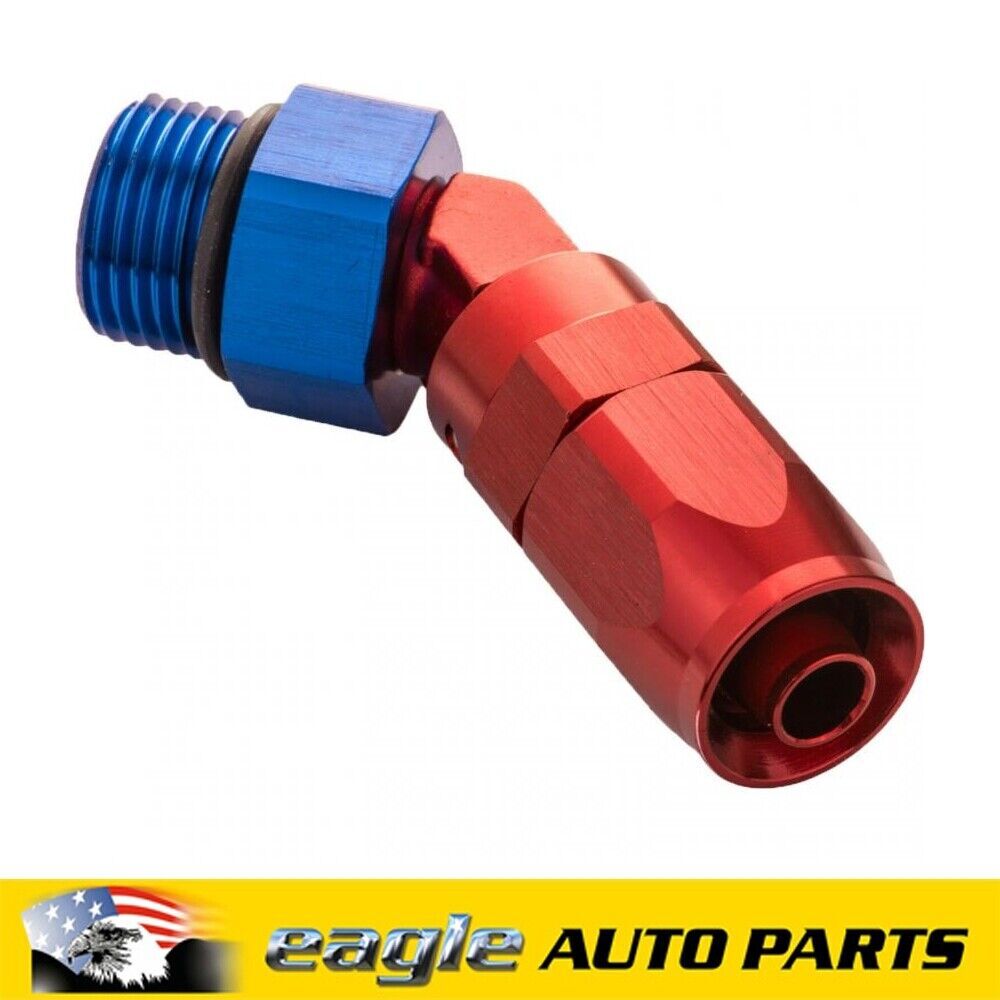 PFE Fittings 45 Degree Fitting -08AN Hose To Male -08AN Thread # PFE84 ...