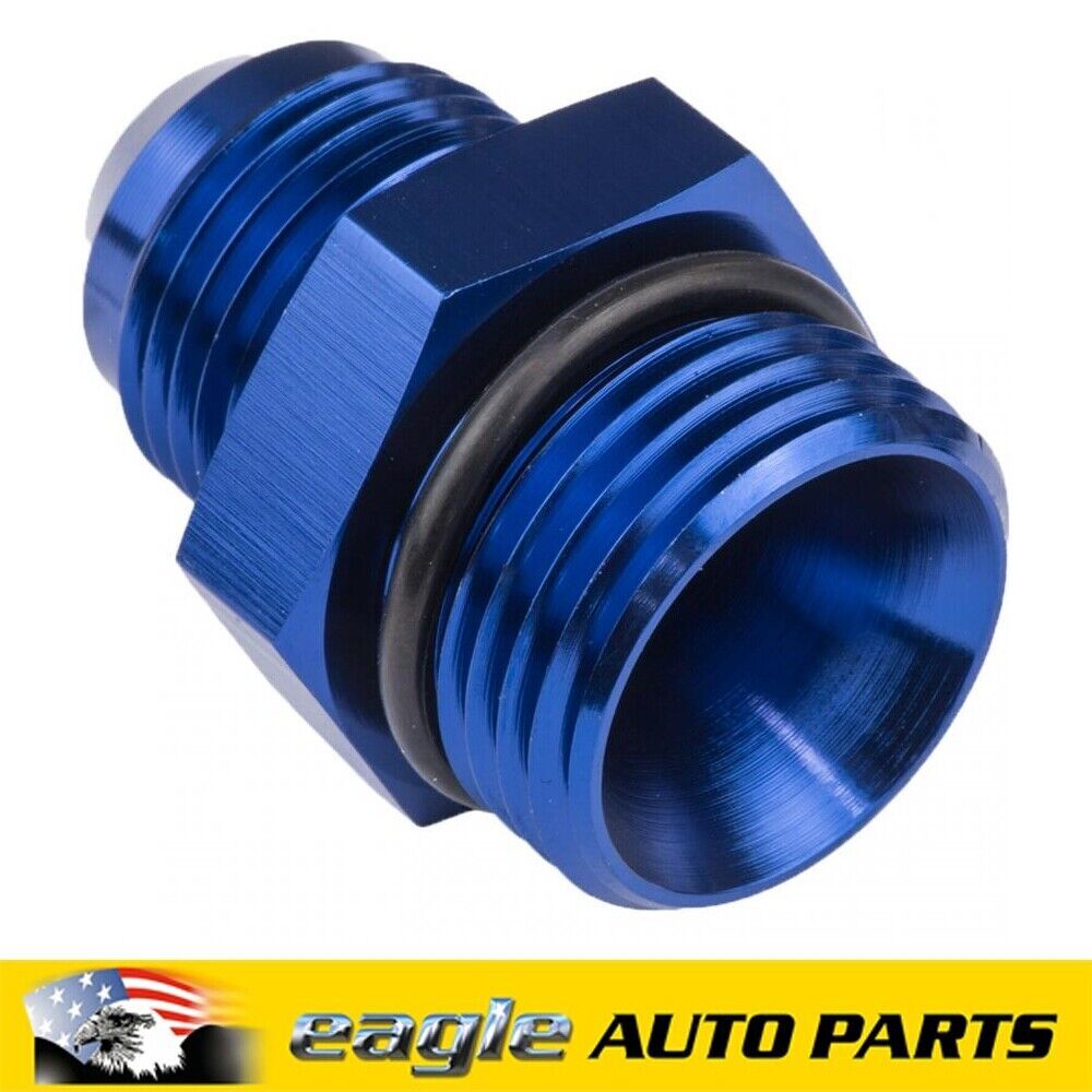 PFE Fittings Straight Fitting -08AN O-Ring Port Blue # PFE920-08 ...