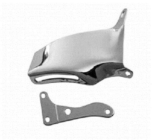 RPC Chev 350 V8 Long Nose Water Pump Chrome Steel Alternator Bracket ...
