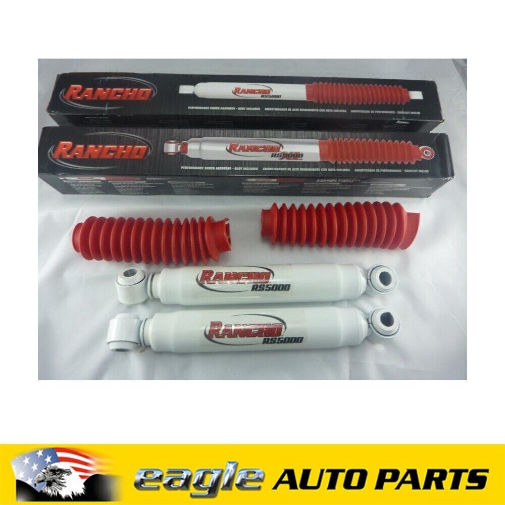 REAR RANCHO SHOCK ABSORBERS X 2 SUIT TOYOTA 4 RUNNER 84 85 WITH 3" LIF ...