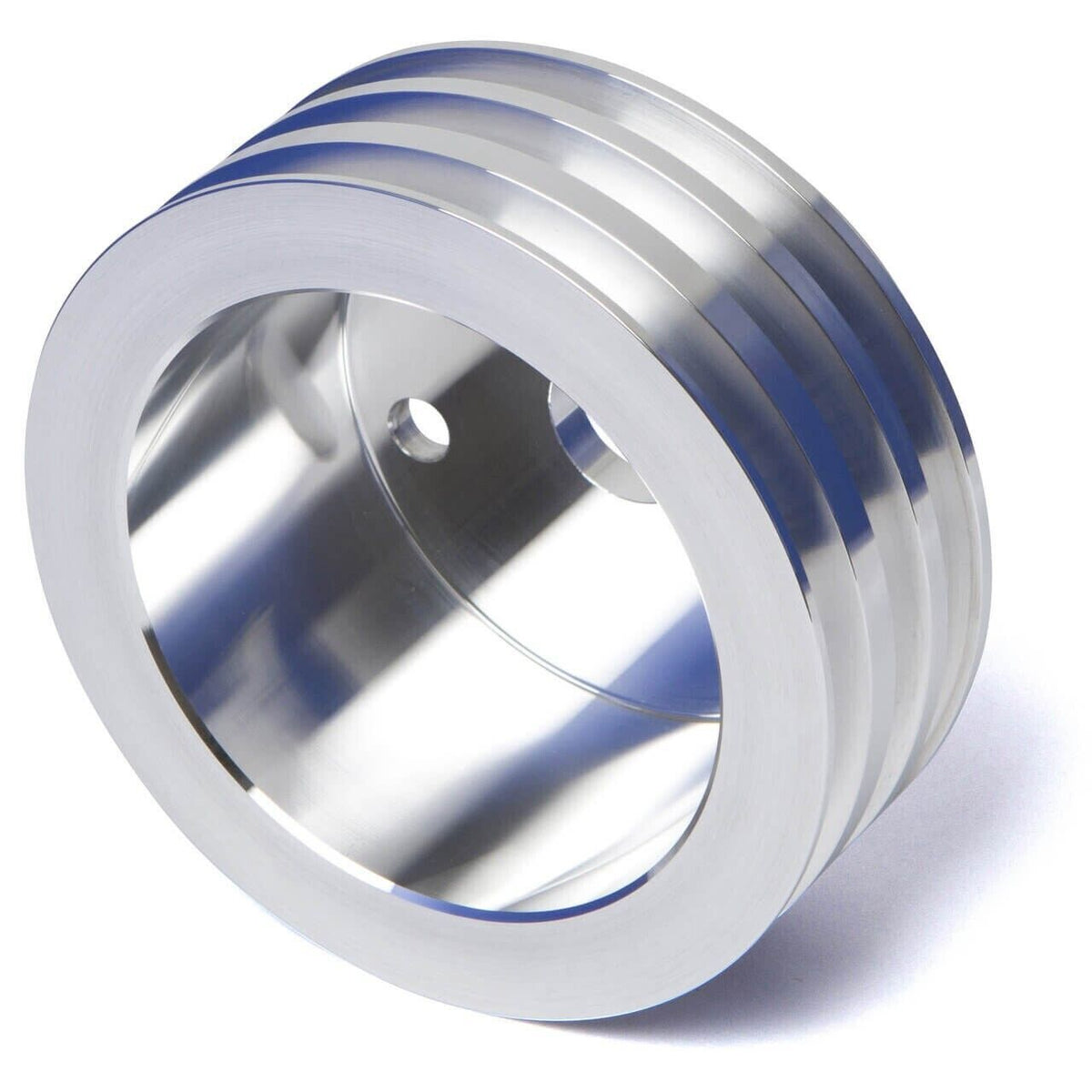 Chev 283 327 350 CVF Racing Billet Triple Lower Crank Pulley Suit LWP ...