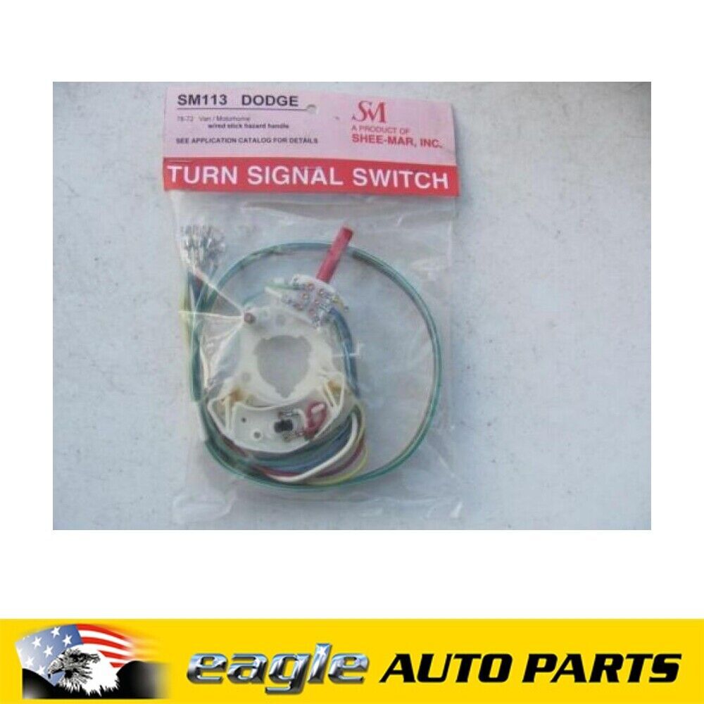 DODGE 72-78 TURN SIGNAL SWITCH WITH HAZE #SM113 — Eagle Auto Parts