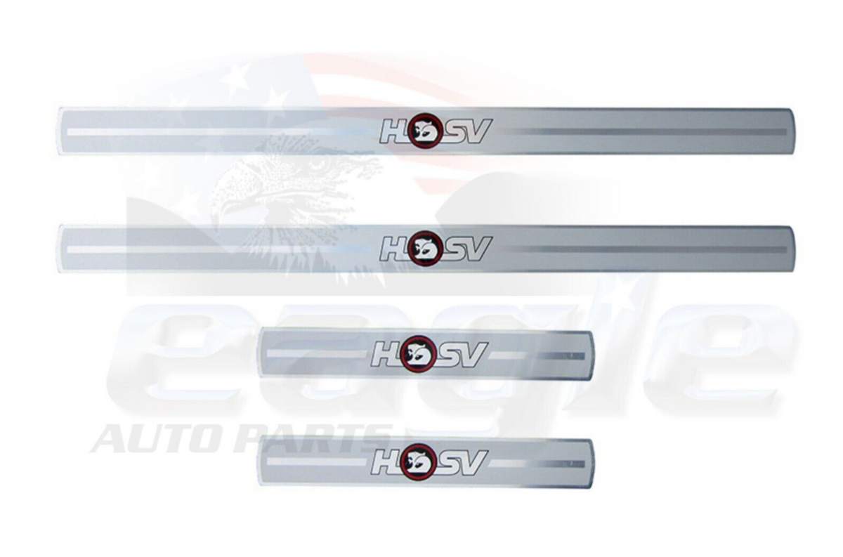 HSV VE VF Clubsport R8 GTS Sedan / Wagon HSV Sill Plate Set Genuine ...