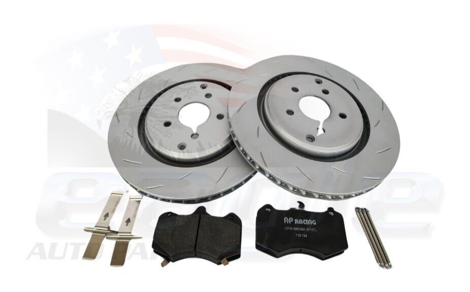 HSV VF LSA 4-Pot Rear Disc Brake Rotors & Brake Pad Kit Genuine # SPZ ...