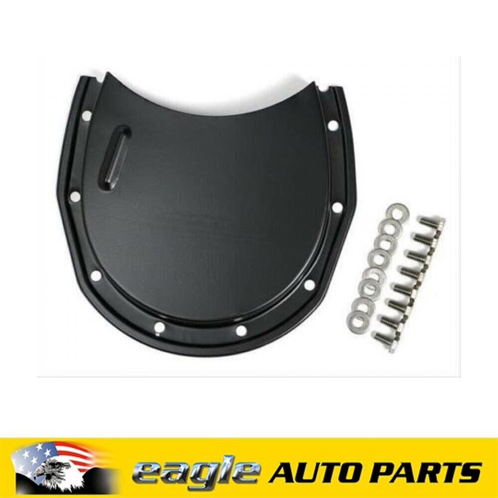 TRANS-DAPT S/B CHEV Powder Coated 2 Piece Steel Timing Cover Cap Only ...